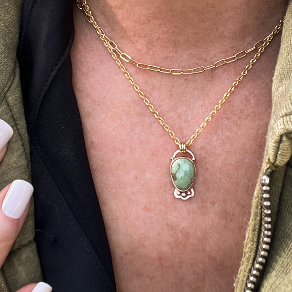 BAMBOO MOUNTAIN TURQUOISE NECKLACE – Rae Customs by TLC